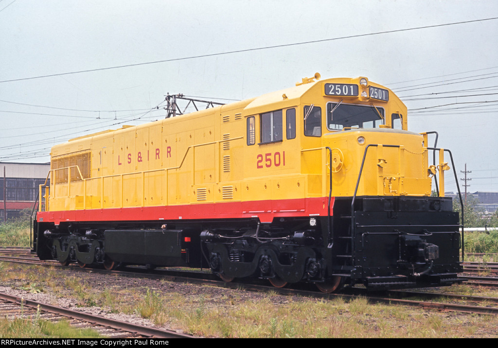 LSI 2501, GE U25C, New at the GE Plant